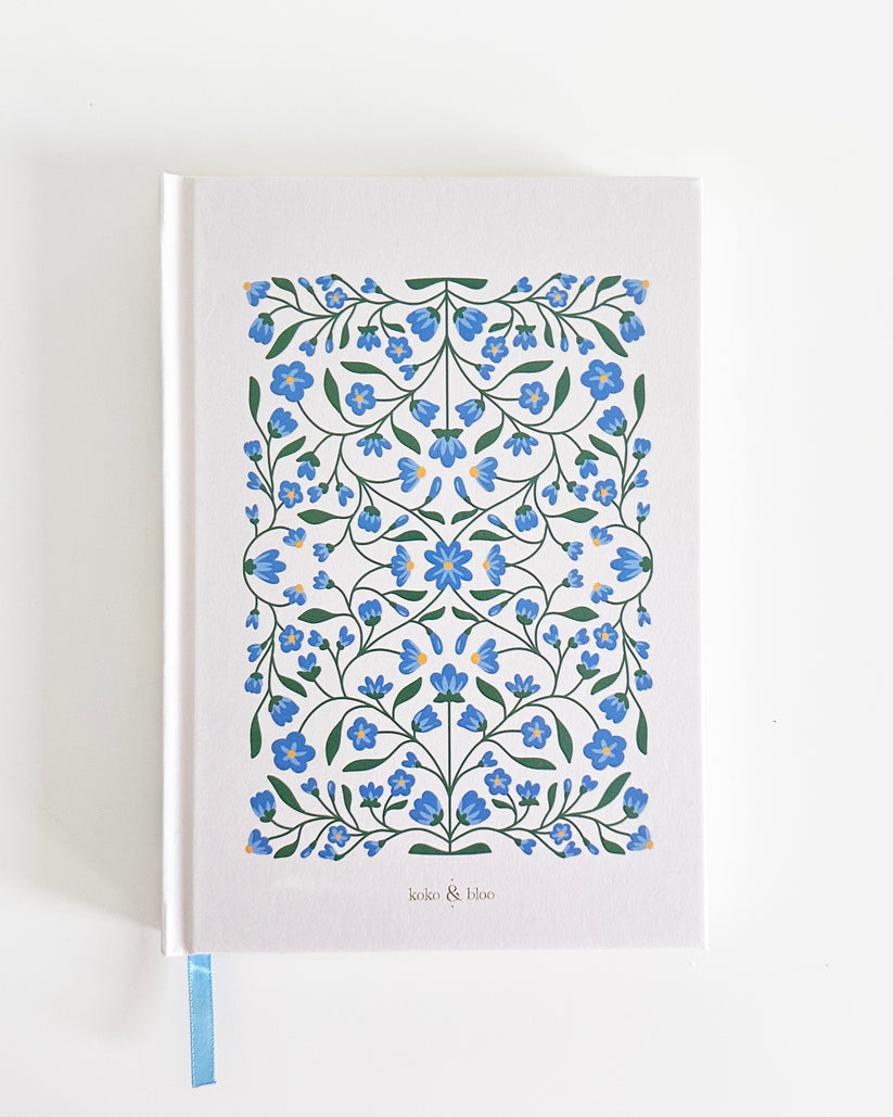 Arabic/English Lined Journal - Soft Bloo – koko & bloo